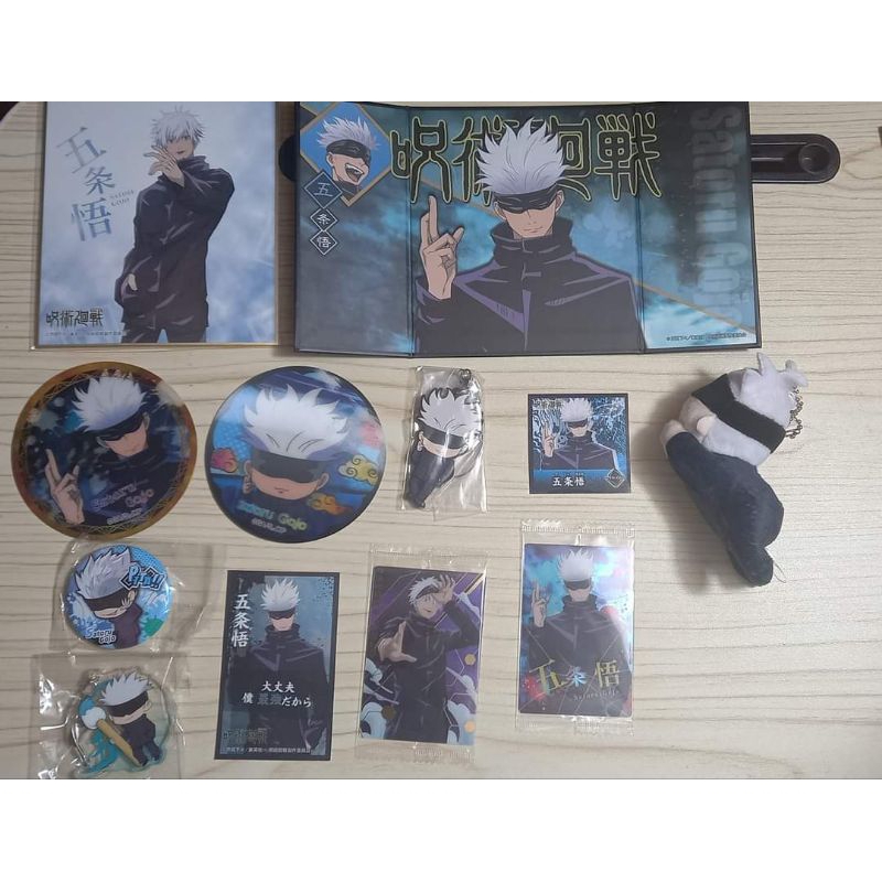 OrigJapan BrandNew Jujutsu Kaisen Gojo Satoru Merchandises | Shopee ...