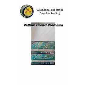 Vellum Board Premium Valiant (180GSM) | Shopee Philippines