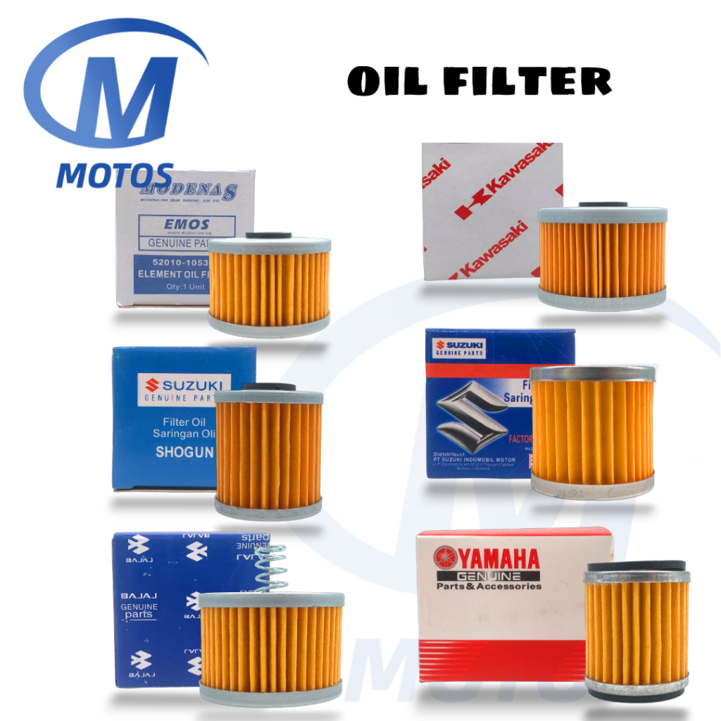 MOTOSPH MOTORCYCLE ENGINE OIL FILTER FOR MOTORCYCLE | Shopee Philippines