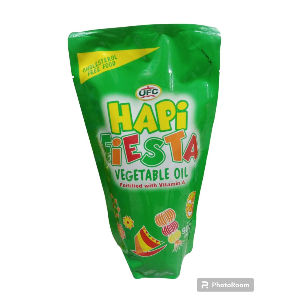 UFC Hapi Fiesta Vegetable Oil Pet 900Ml | Shopee Philippines