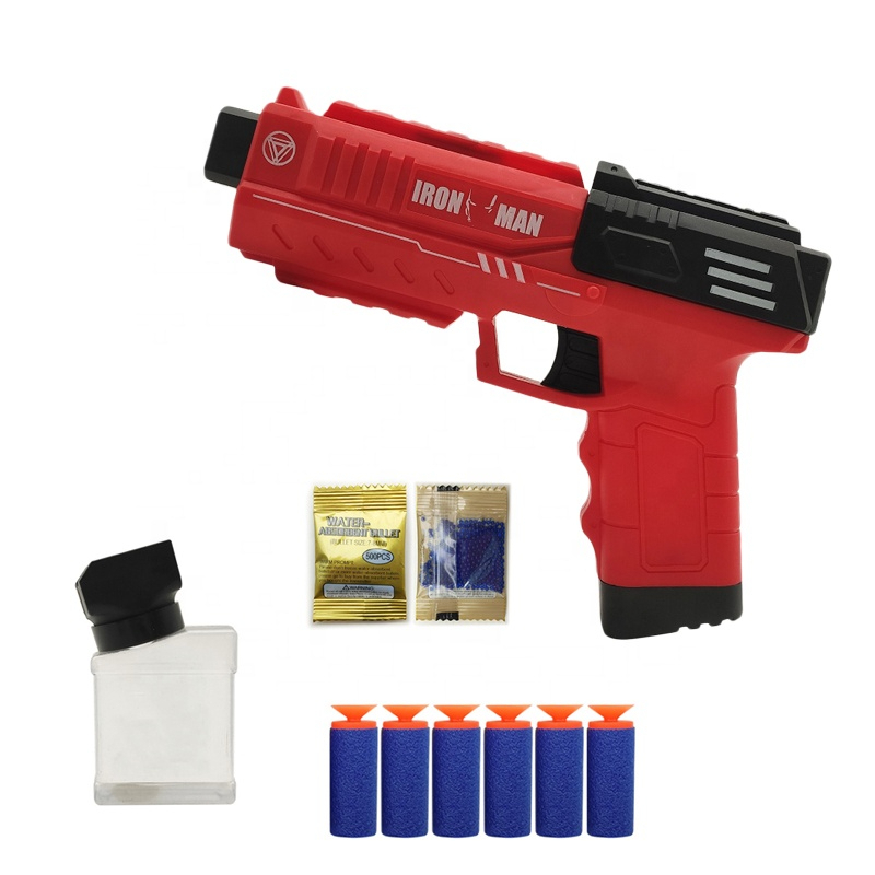 Strong Superhero 2 in 1 Water Blaster Gel Ball and Soft Darts Toy For ...