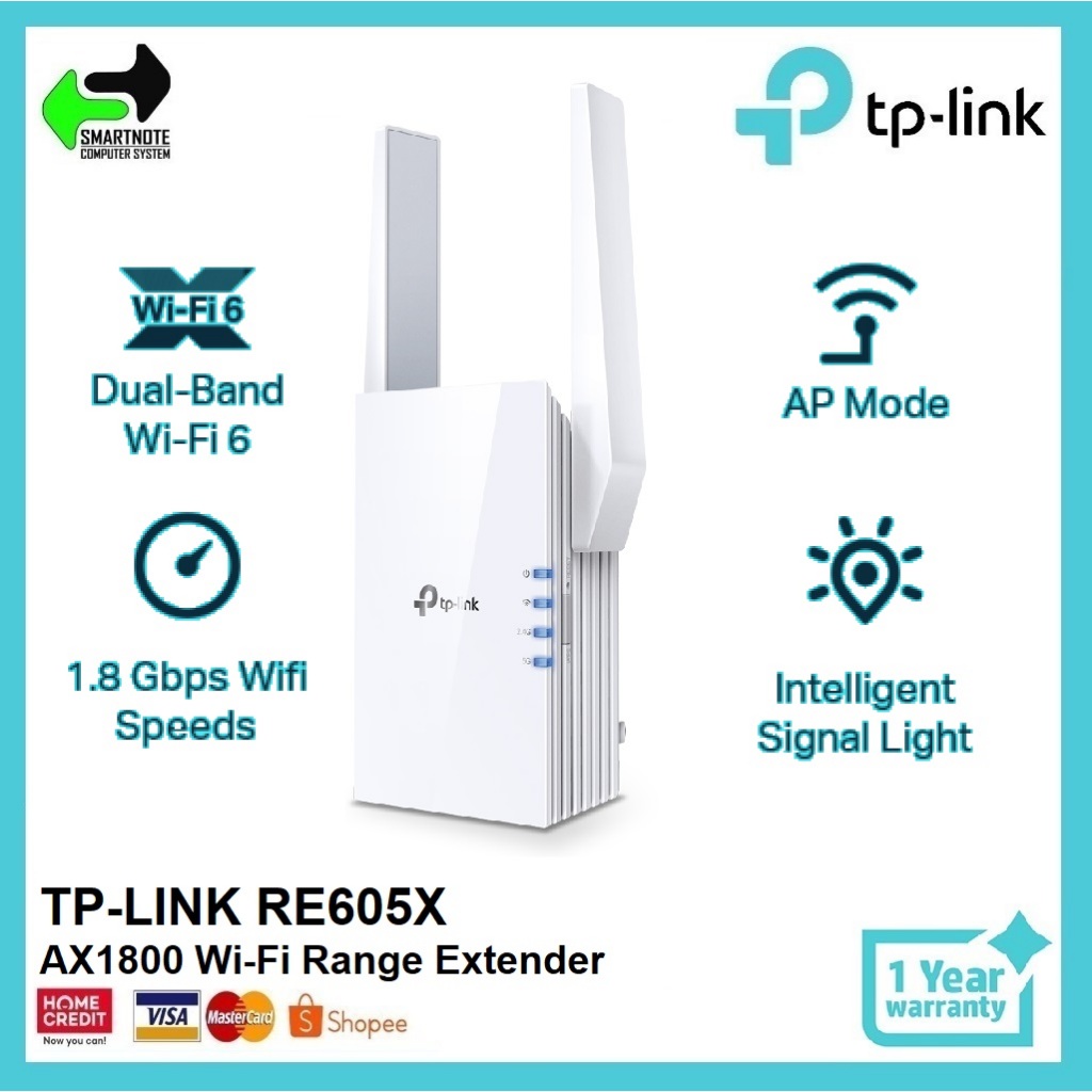 TP-Link RE605X AX1800 Wi-Fi Range Extender | Shopee Philippines