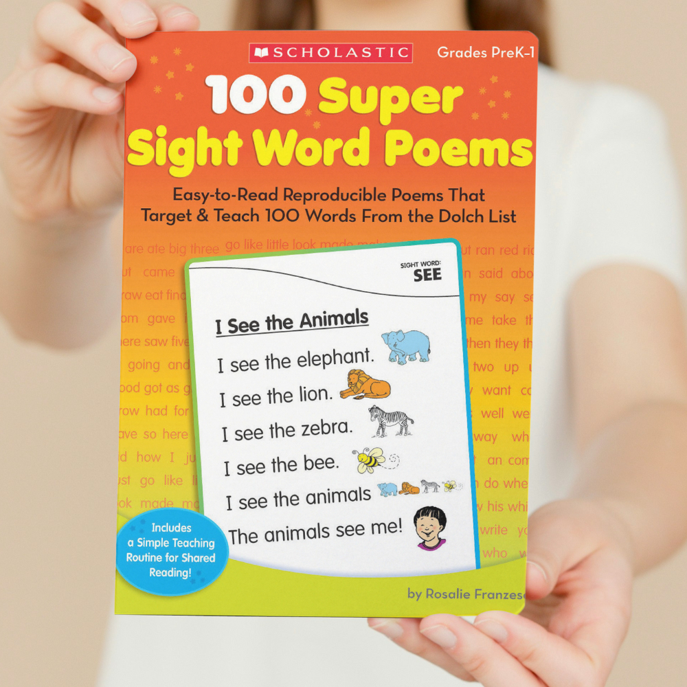 English Masterbook 100 Super Sight Word Poems Notebook Size | Shopee ...