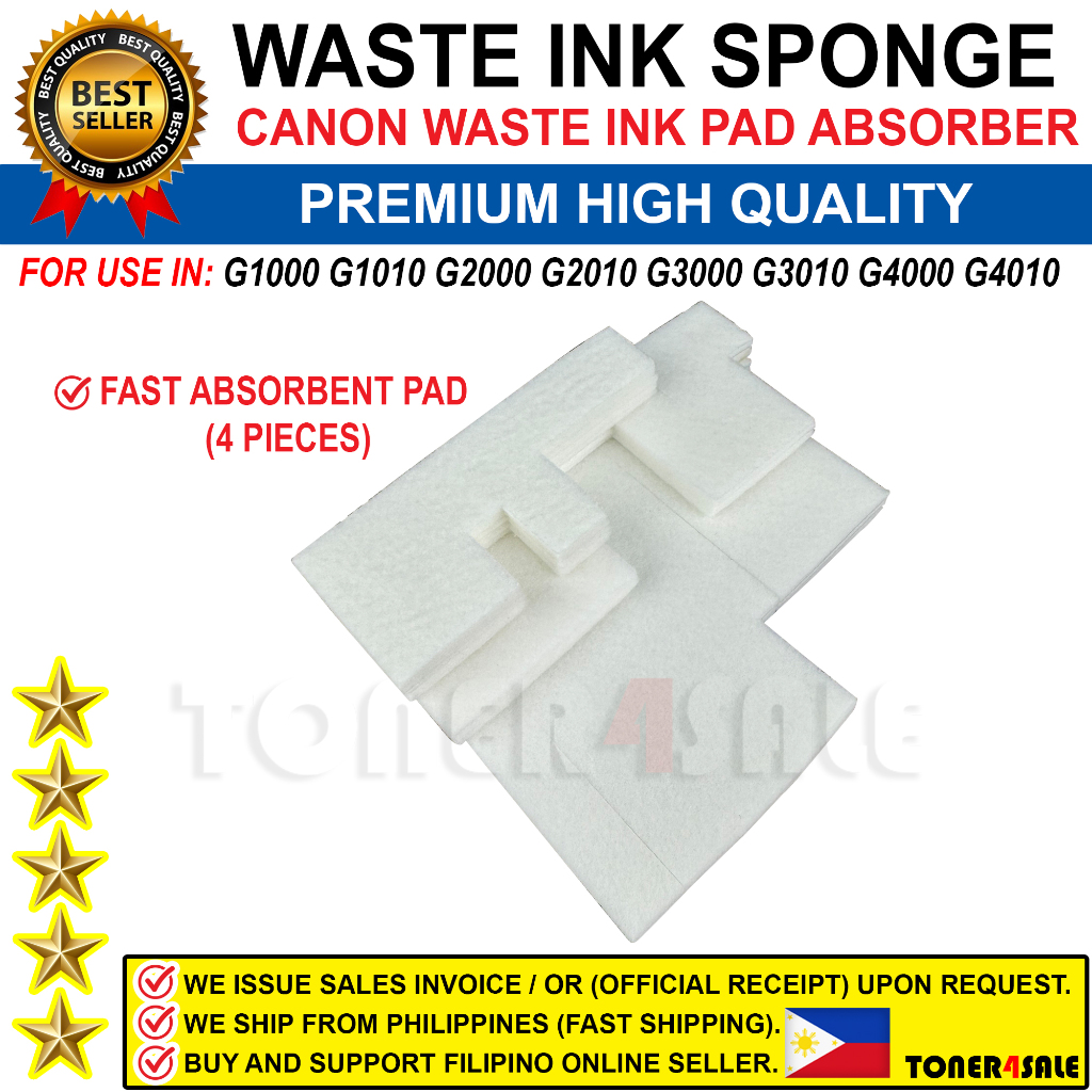 Waste Ink Tank Sponge for Canon G1000 G1010 G2000 G2010 G3000 G3010 G4000 G4010 | Shopee Philippines