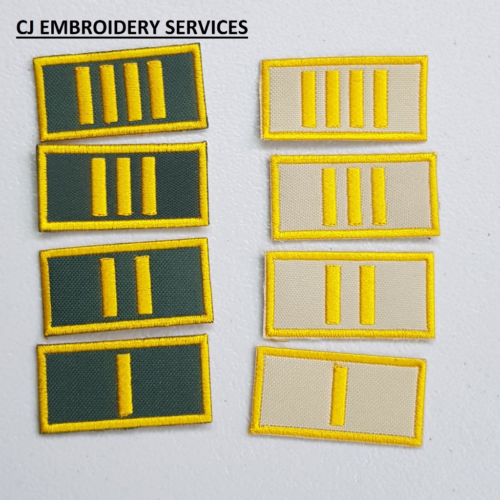 CLASS BAR EMBROIDERY PATCHES 1Pc | Shopee Philippines
