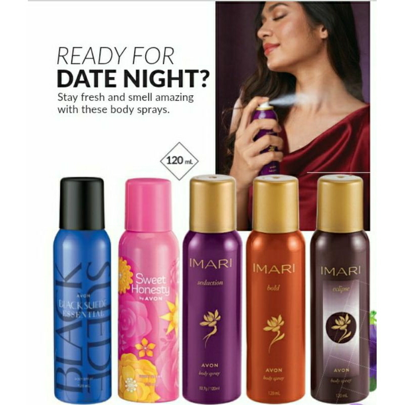 Avon Body Spray for her 120ML(original/legit) | Shopee Philippines