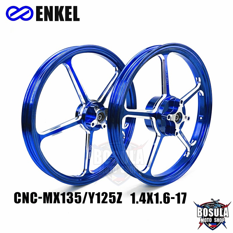 Enkei FG 505 Mags Sniper135 5S MX135 Y125Z CNC Ultra-Thin 1.4X1.6X17 ...