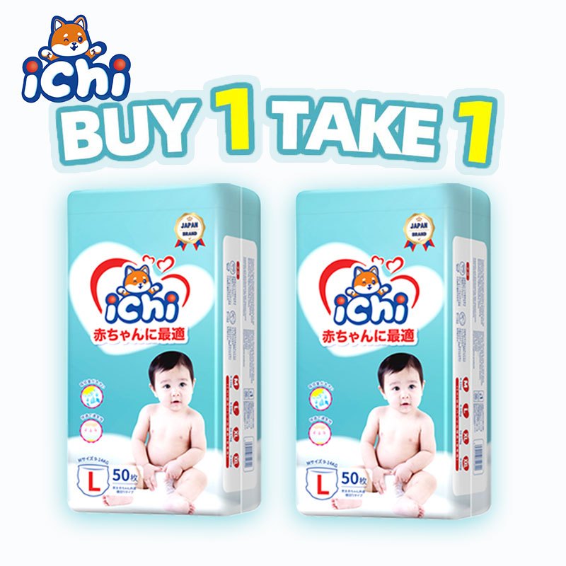 ichi Baby Diaper Pants Buy1 Take1 Bundle Pack Large Size Small Medium ...