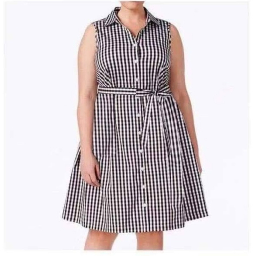 HQT FASHION PLUSSIZE PORMAL MIDI DRESS WITH COLAR IT UP TO LARGE BODY ...