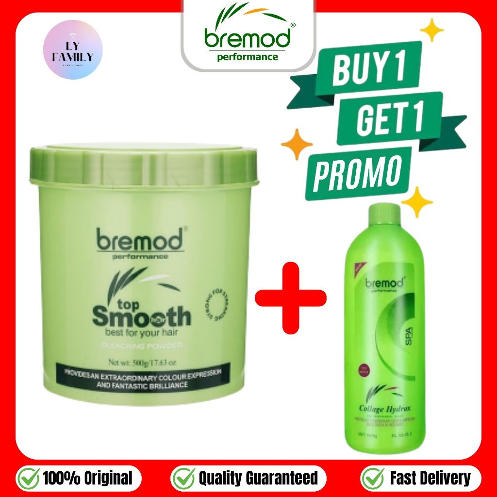 Bremod Hair Bleaching Powder /blue powder Net wt: 500g bleach | Shopee ...
