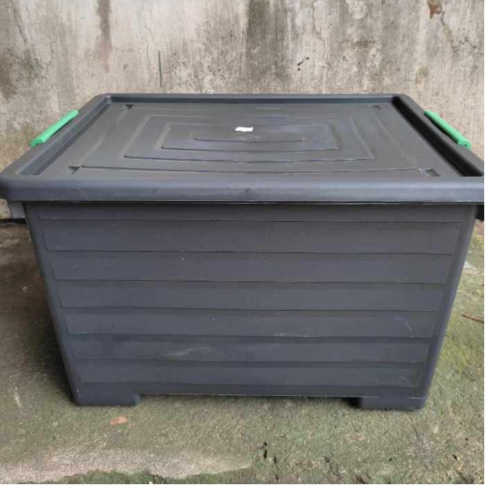 Storage Box 90L [#057] Storage Box Heavy Duty with Wheels storage box ...