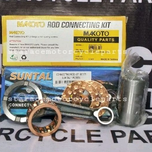 KAWASAKI BARAKO175 V1/V2 CONNECTING ROD MAKOTO/SUNTAL BRAND 100% NOT ...