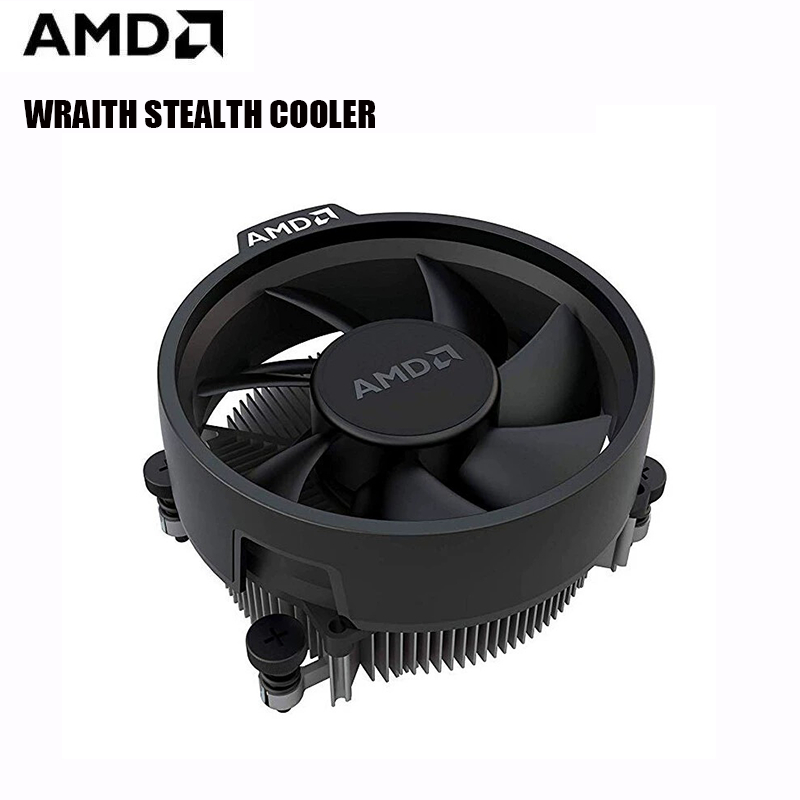 AMD Wraith Stealth Heatsink Cooler 65W / 105W Socket AM4 For Ryzen ...