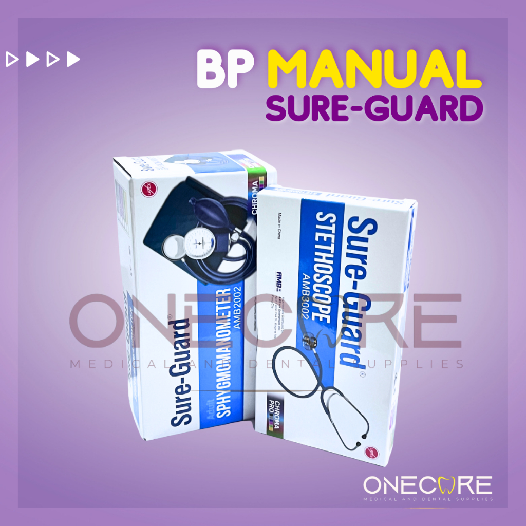 Sureguard - BP Aneroid and Stethoscope (Complete Set) | Shopee Philippines