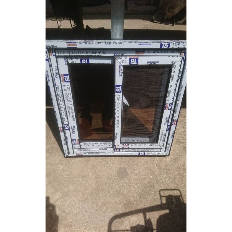 H88xW76cm Sliding Window Set with Free Screen. With Hamba/Outer frame ...