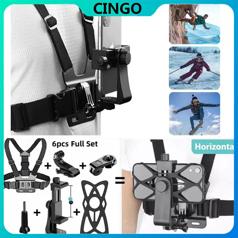 COD Mobile Phone Chest Strap Mount GoPro Chest Harness Holder for VLOG ...