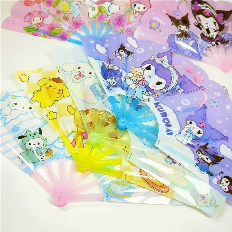 Get Stylish with Sanrio Kawaii Cartoon Portable Folding Fan -Perfect ...