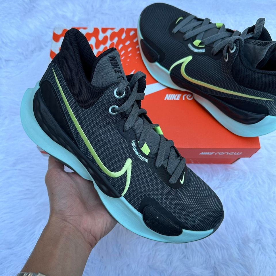 Renew Elevate 3 Basketball Shoe (Black/Jade Ice) (DD9304-008) | Shopee ...