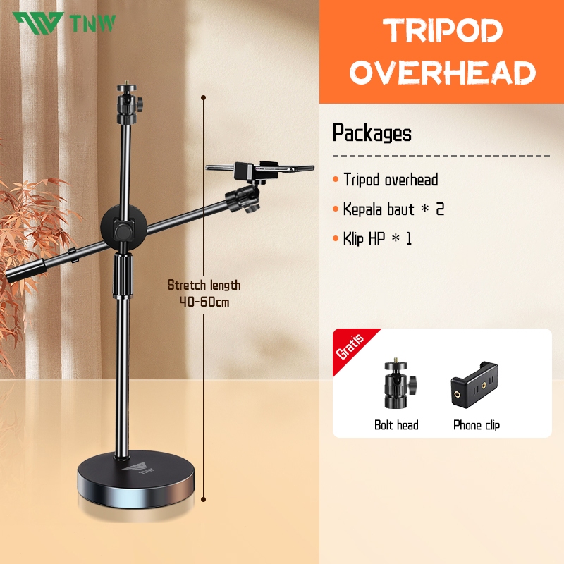 TNW Fill Light Tripod With Phone Holder For Phone Desktop Stand ...