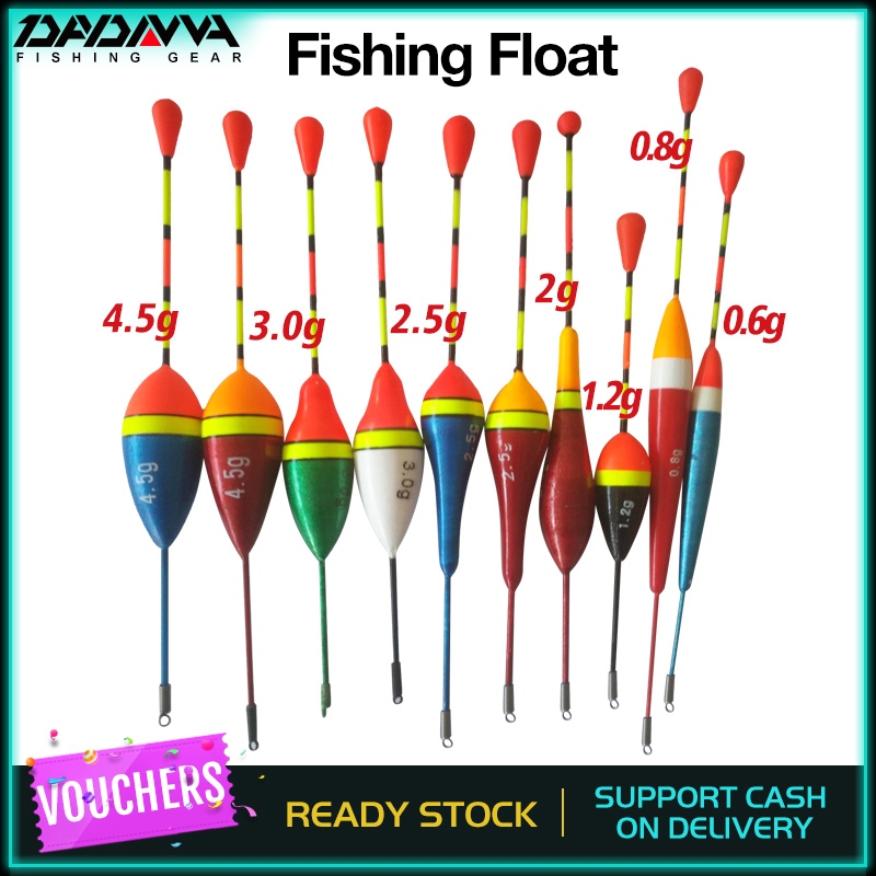 Fishing Floats Set Buoy Bobber Fishing Light Stick Floats Fluctuate ...