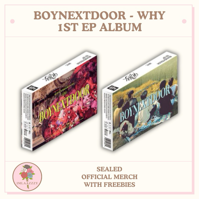 BoyNextDoor BND Why Sealed Album [Onhand] boy next door | Shopee ...