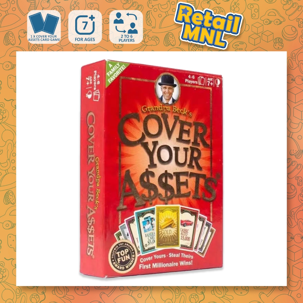 Retailmnl Cover Your Assets Easy to Learn and Outrageously Fun for Kids ...