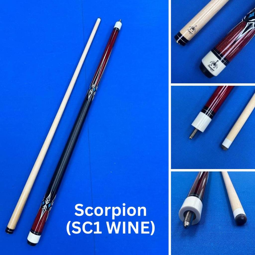 SCORPION CUE STICK FOR BILLIARDS (BILMAGIC) | Shopee Philippines
