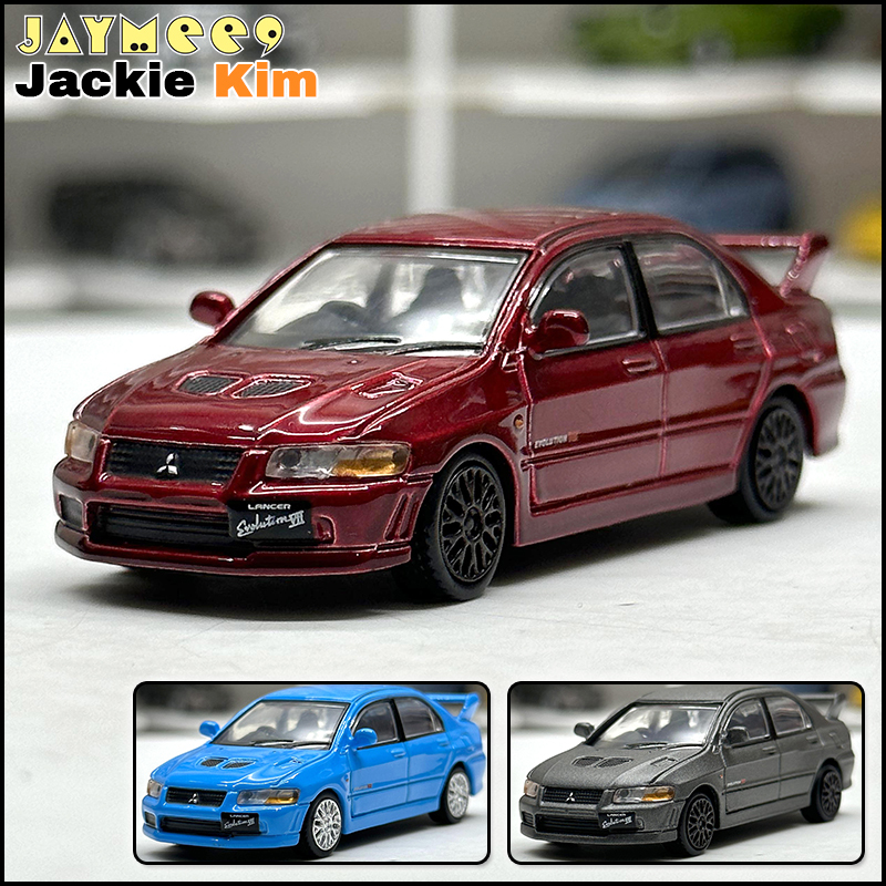 Die Cast JKM 1:64 Scale Mitsubishi Lancer Evolution 7 EVO CAR MODEL Toy ...