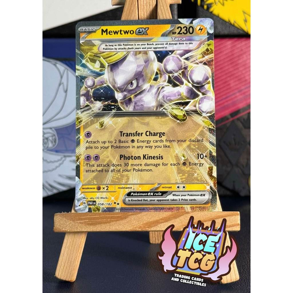 Mewtwo ex - 058/182 - Ultra Rare (PAR) | Shopee Philippines