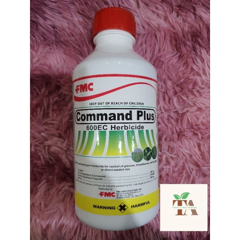 Command Plus 600EC Herbicide ~ Clomazone and Propanil ~ FMC | Shopee ...