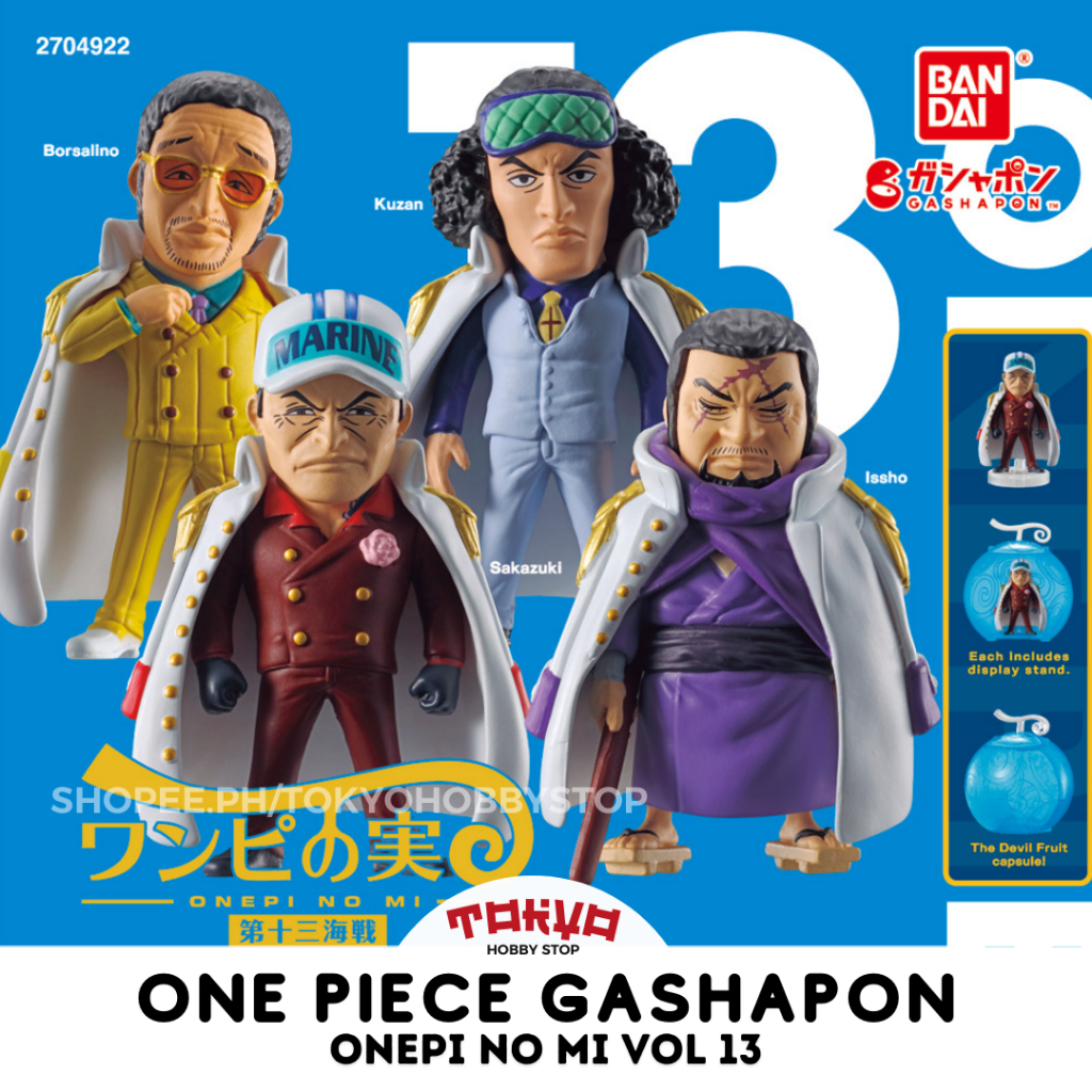 One Piece Gashapon Onepi No Mi Vol 13 Thirteenth Naval Battle One Piece ...
