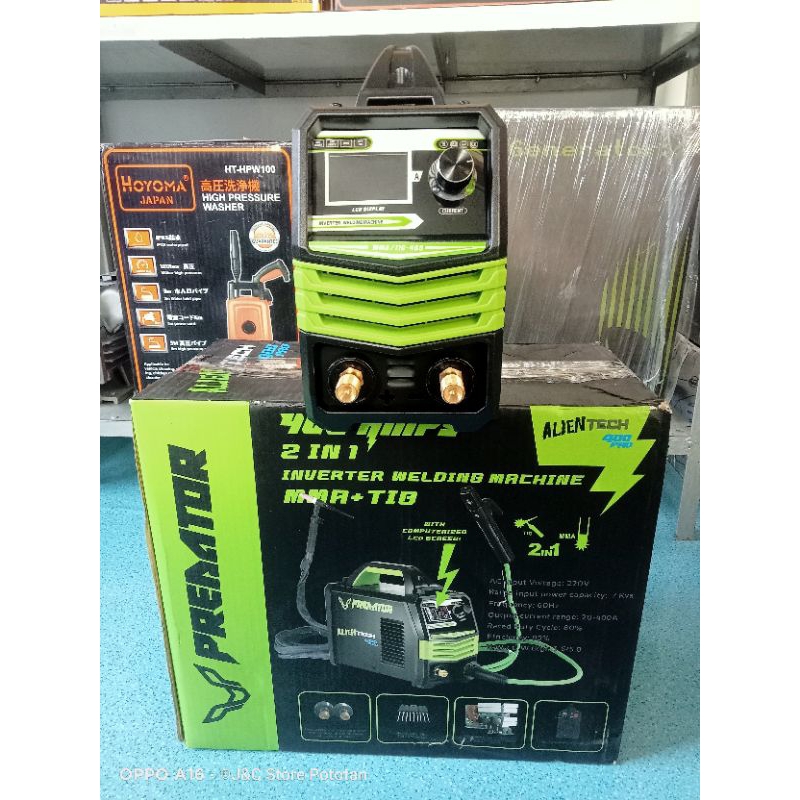 Predator 400amps Inverter Welding Machine MMA with Tig Capability 85% ...