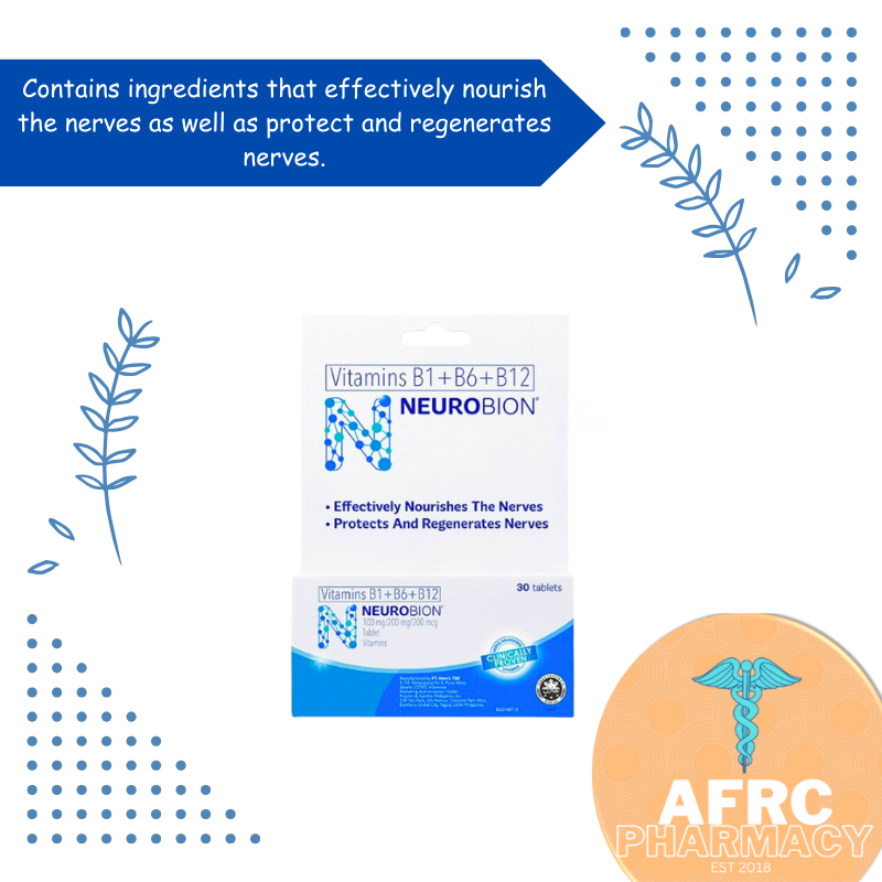 Neurobion Tablet 10 Pieces 30 Piece Neurobion Forte 10 Tablets | Shopee ...