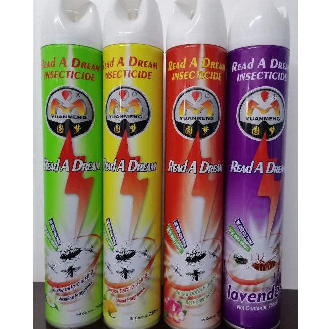 Read A Dream Insecticide Aerosol Spray 750mL (random flavors) | Shopee ...