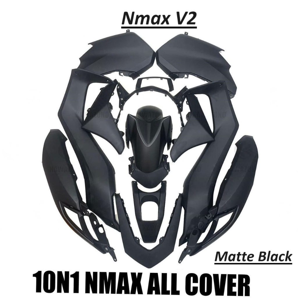 Motorcycle Fairings Set (10 in 1) - Nmax V2 | Shopee Philippines