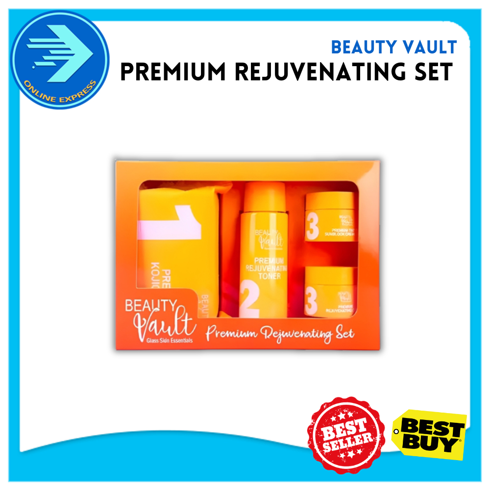 Premium Rejuvenating Set by BEAUTY VAULT | With Rejuvenating Cream and ...