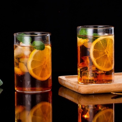 Plain Glass Round Drinking Ware pangkasalan baso | Shopee Philippines