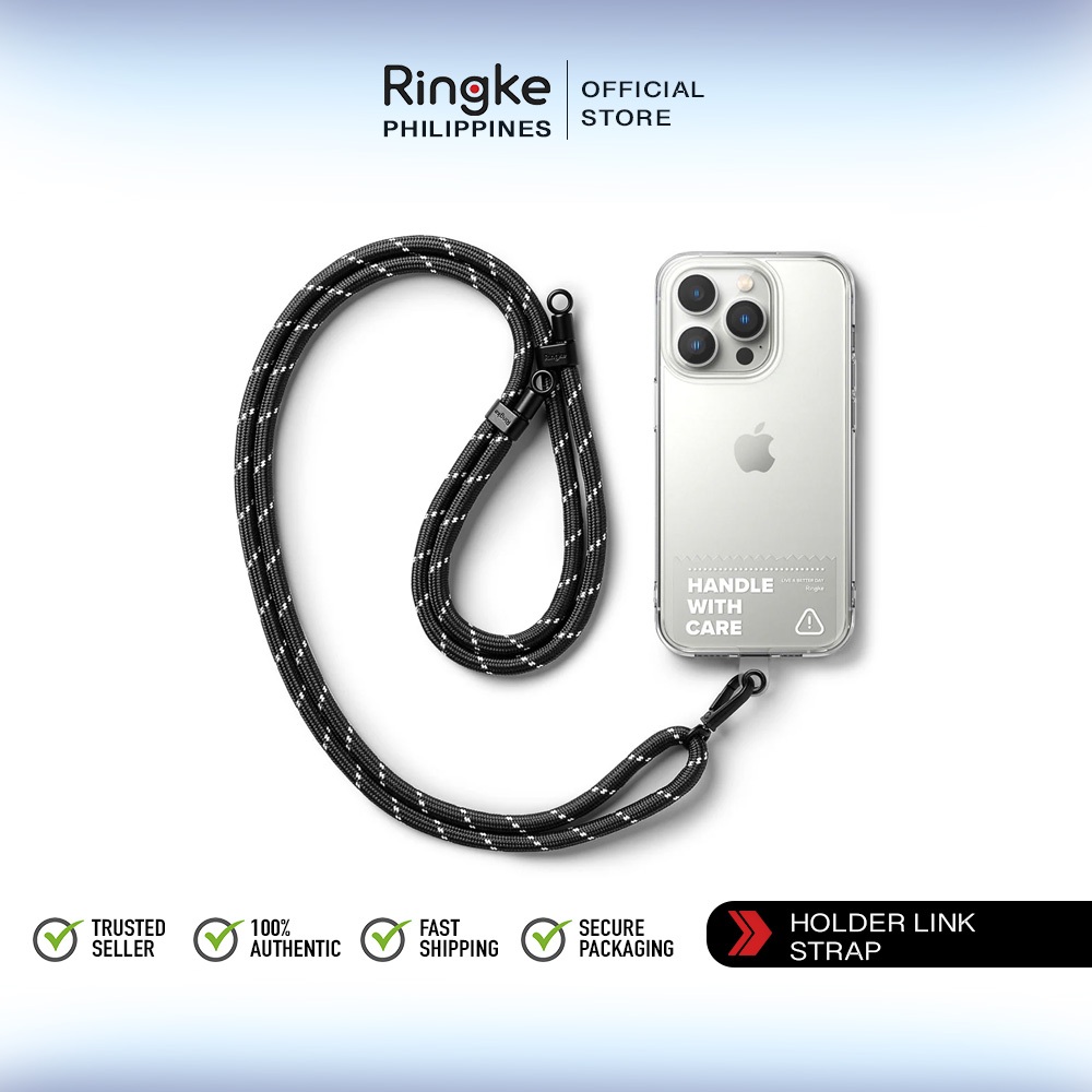 Ringke Holder Link Strap Compatible for Most Smartphone Cases | Shopee ...