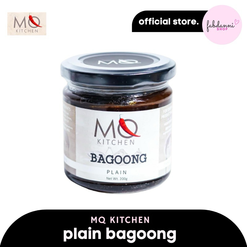 MQ Kitchen Bagoong - Plain, Chicken, Pork, Bangus Belly, Aligue, Chili ...