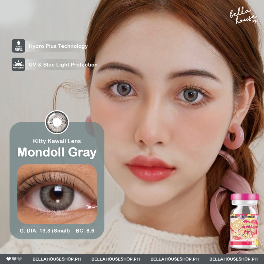 Kitty Kawaii Premium Lens - Mini Mondoll Gray (Natural Nongraded ...