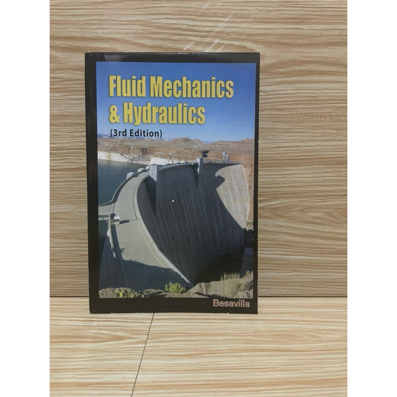 FLUID MECHANICS & HYDRAULICS 3rd EDITION by Besavilla | Shopee Philippines