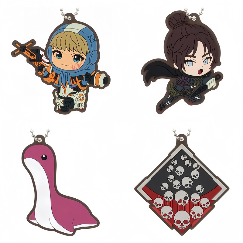 GASHAPON-APEX LEGENDS CAPSULE RUBBER MASCOT 2 (RANDOM) | Shopee Philippines