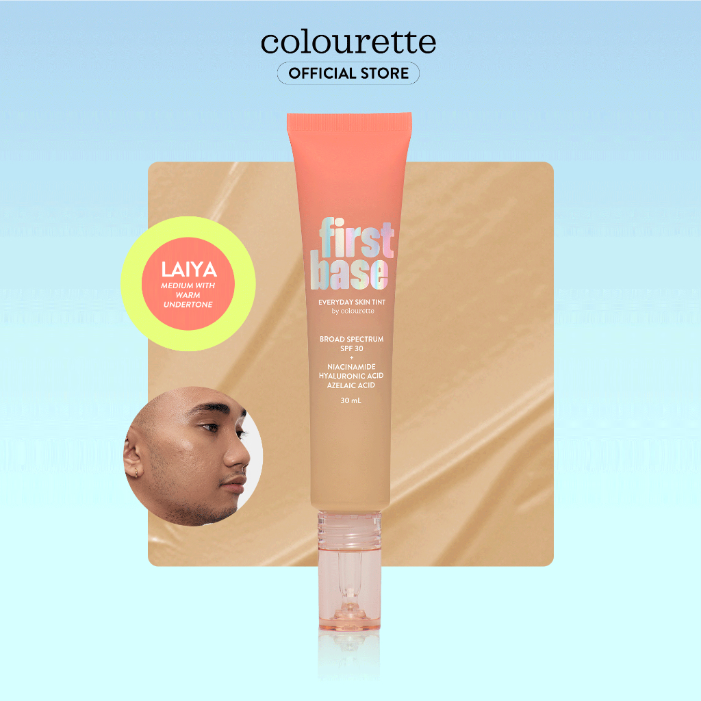 Colourette First Base Everyday Skin Tint SPF30 [Lightweight, Foundation ...