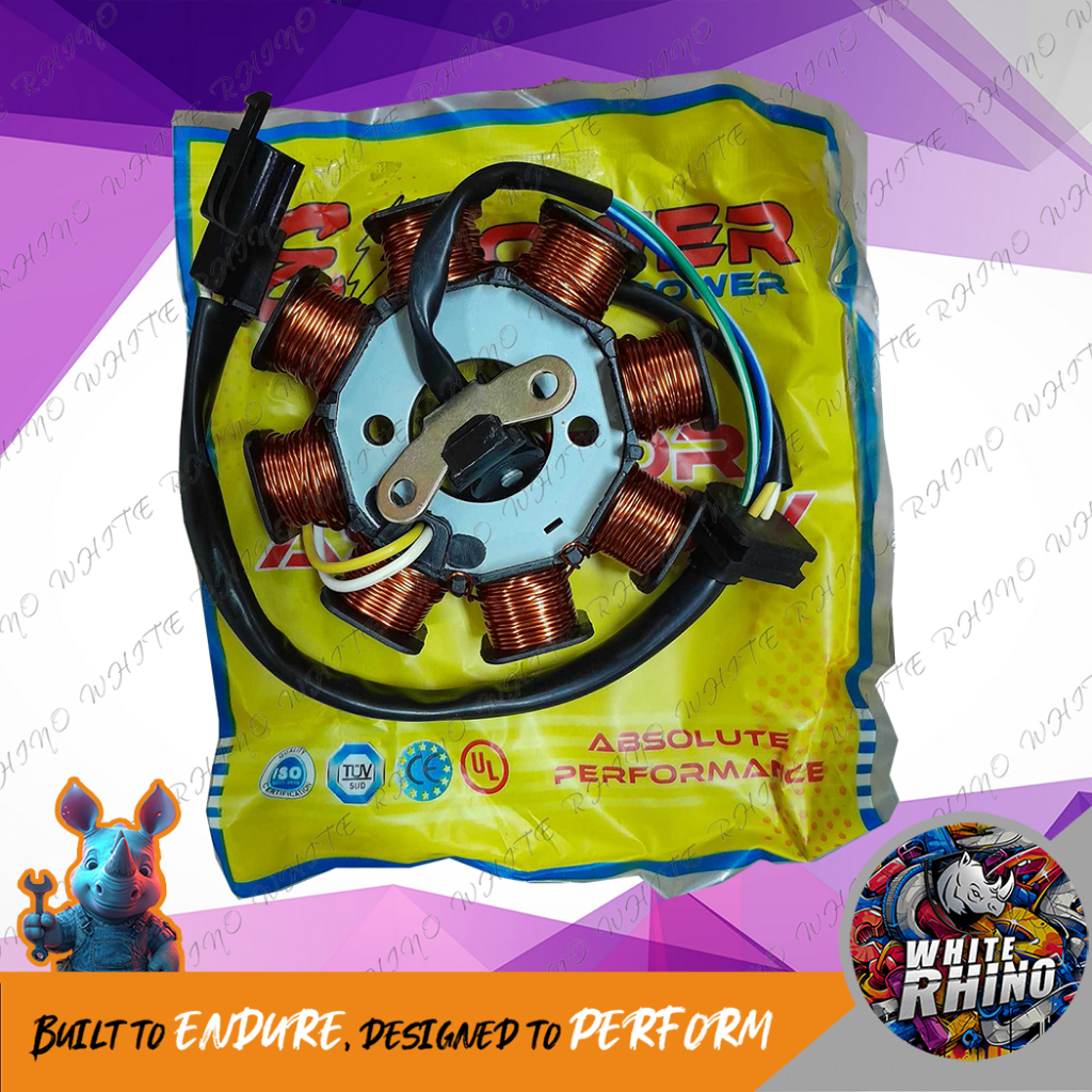 EPOWER RAIDER150 STATOR ASSY RAIDER 150 E-POWER E POWER | Shopee ...