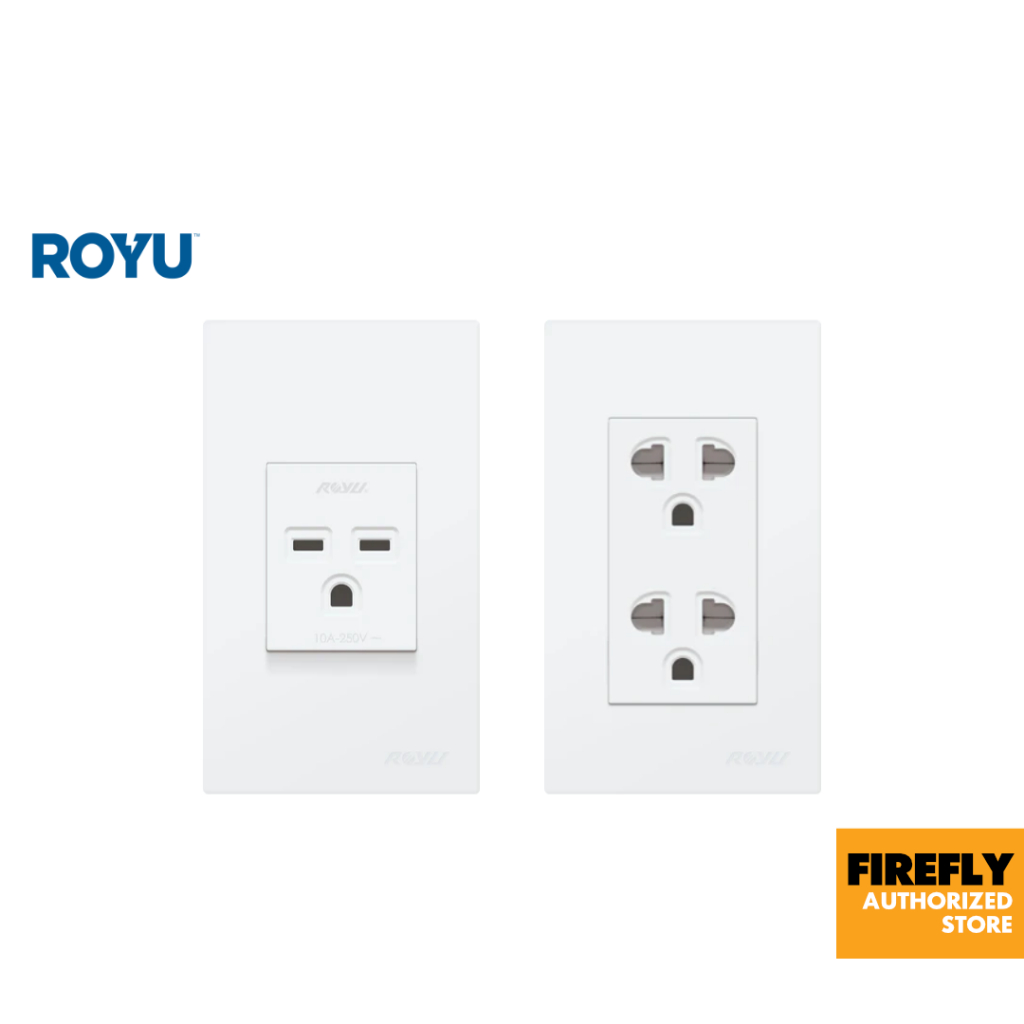 Royu Wide Series Outlet with Ground Sets | Shopee Philippines