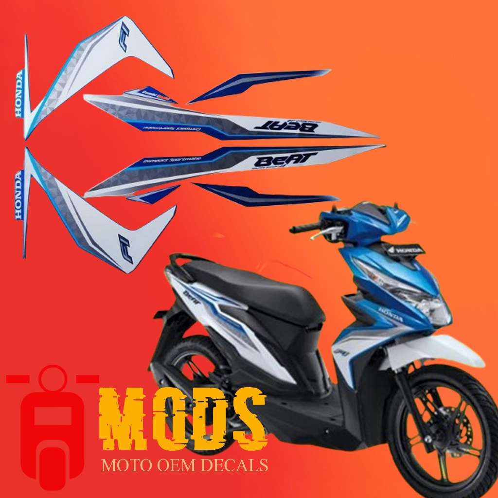 HONDA BEAT Fi V2 110cc Stock Decal/Sticker | Shopee Philippines