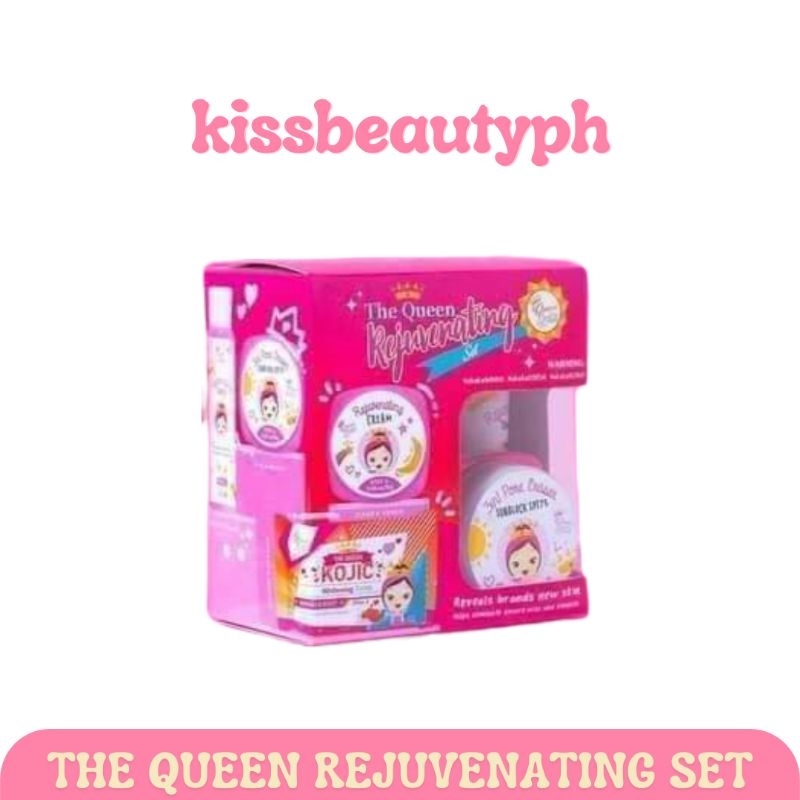 The Queen White Rejuvenating Set New Packaging | Shopee Philippines