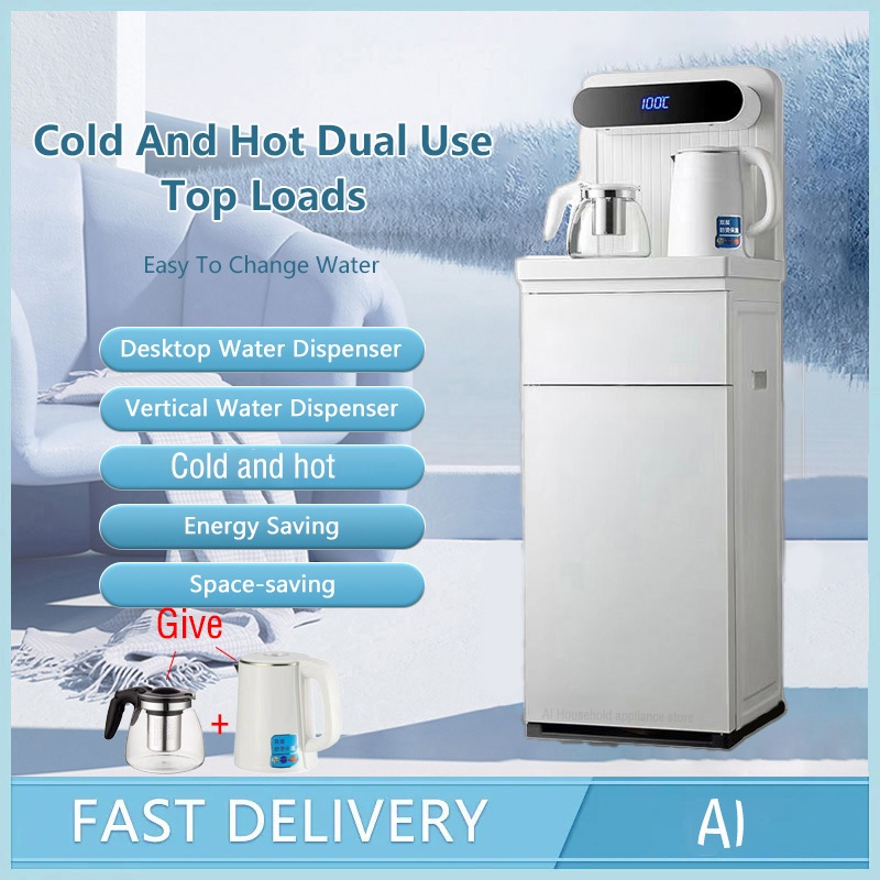Large water dispenser, fast hot and cold water dispenser, Household ...