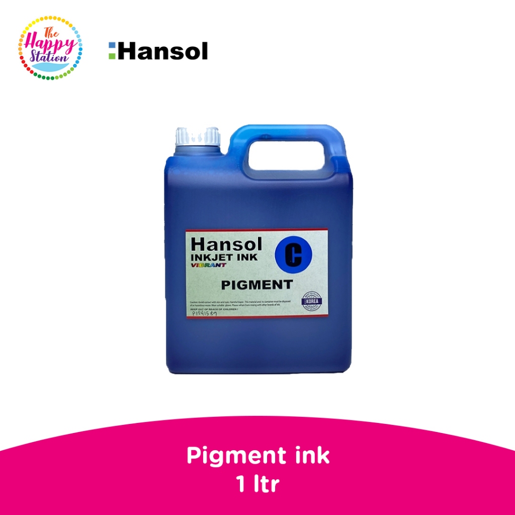 HANSOL | Pigment Inks, 1 liter | Shopee Philippines