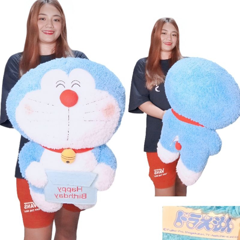 47cm fujiko pro happy birthday doraemon stuffedtoys | Shopee Philippines